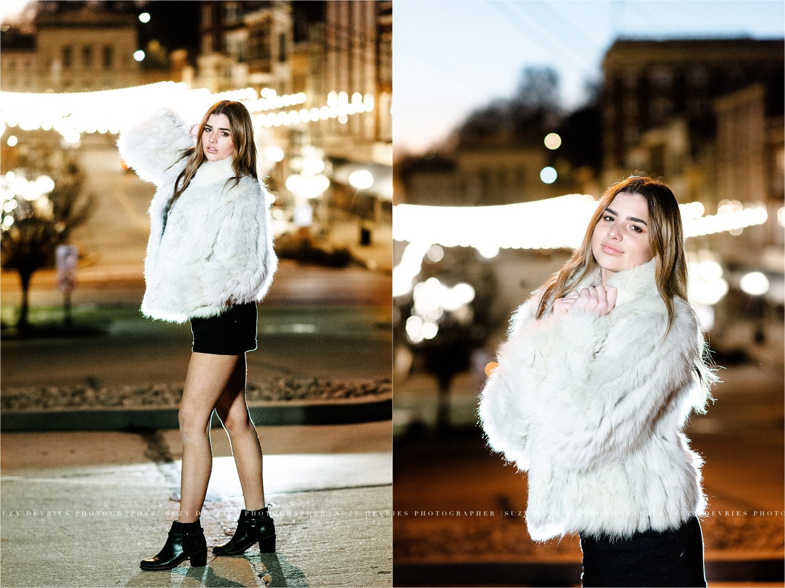 Taya | Downtown Alton Night Shoot » suzydevriesphotography.com