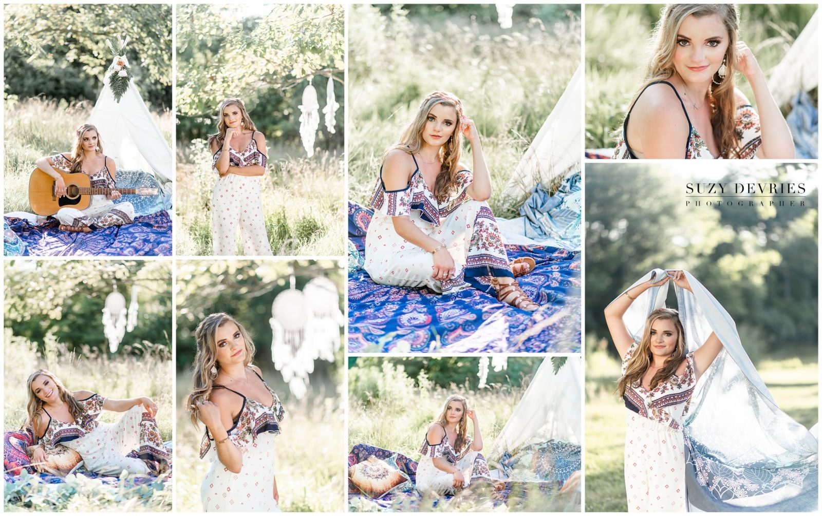 Boho Senior Model Rep Team Photoshoot » suzydevriesphotography.com