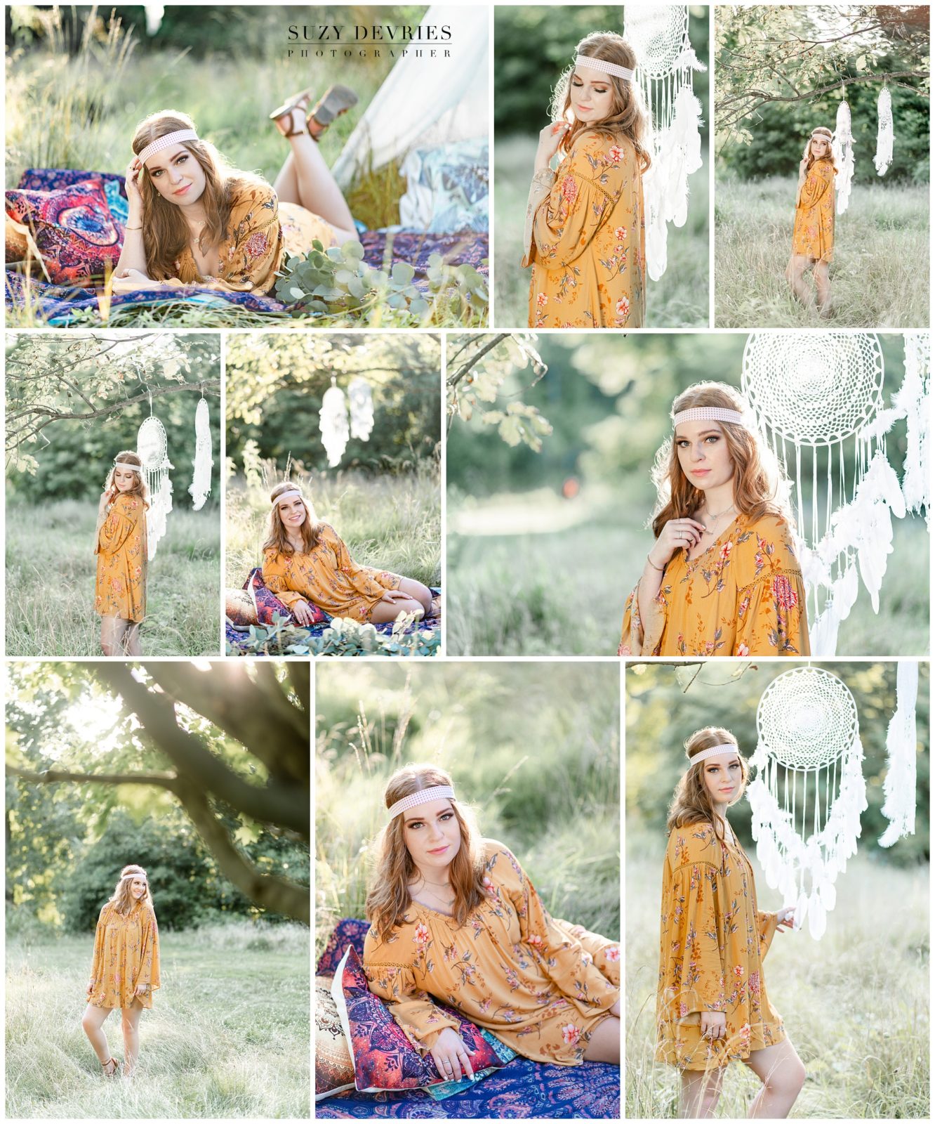Boho Senior Model Rep Team Photoshoot » suzydevriesphotography.com