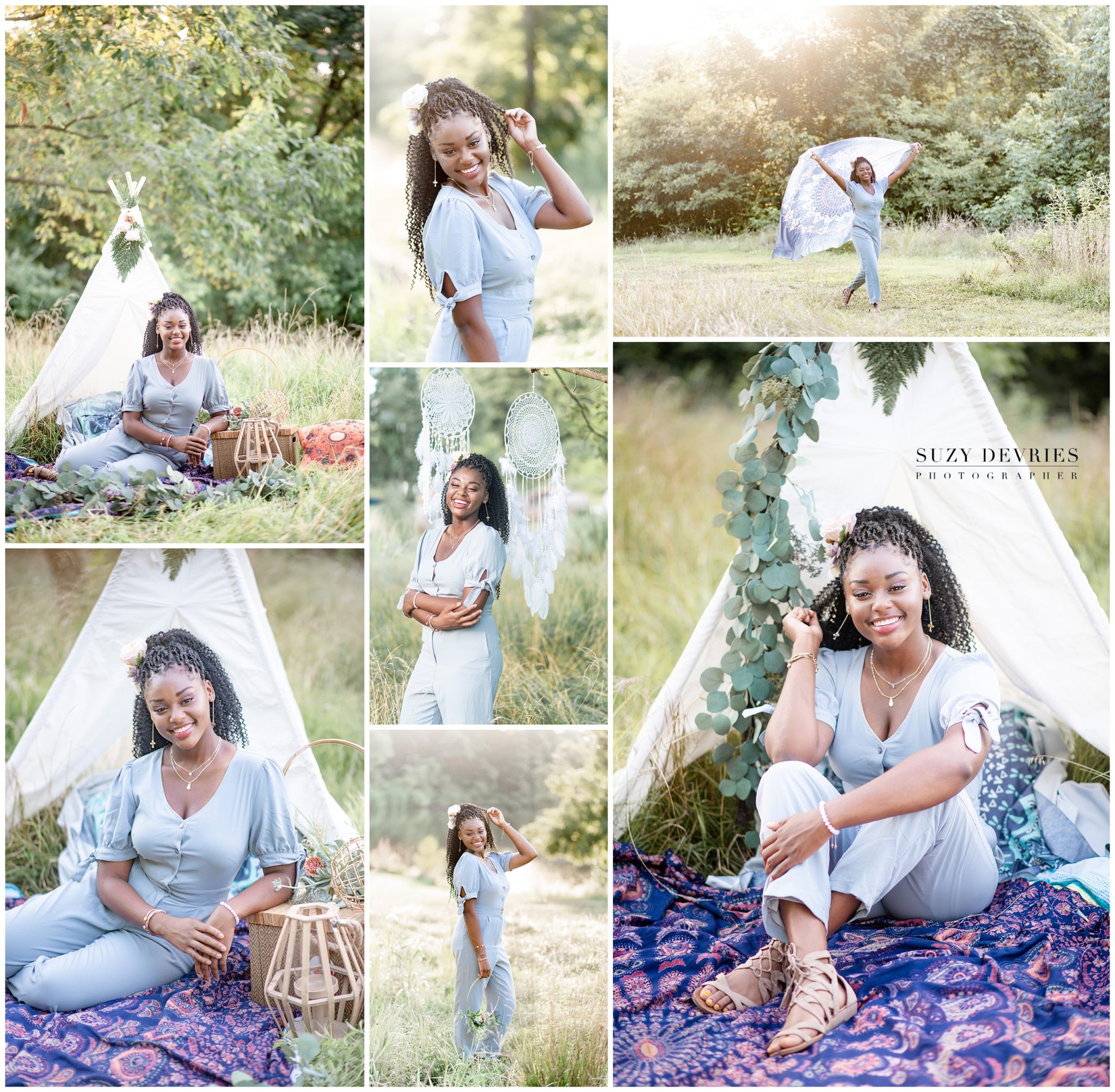 Boho Senior Model Rep Team Photoshoot » suzydevriesphotography.com