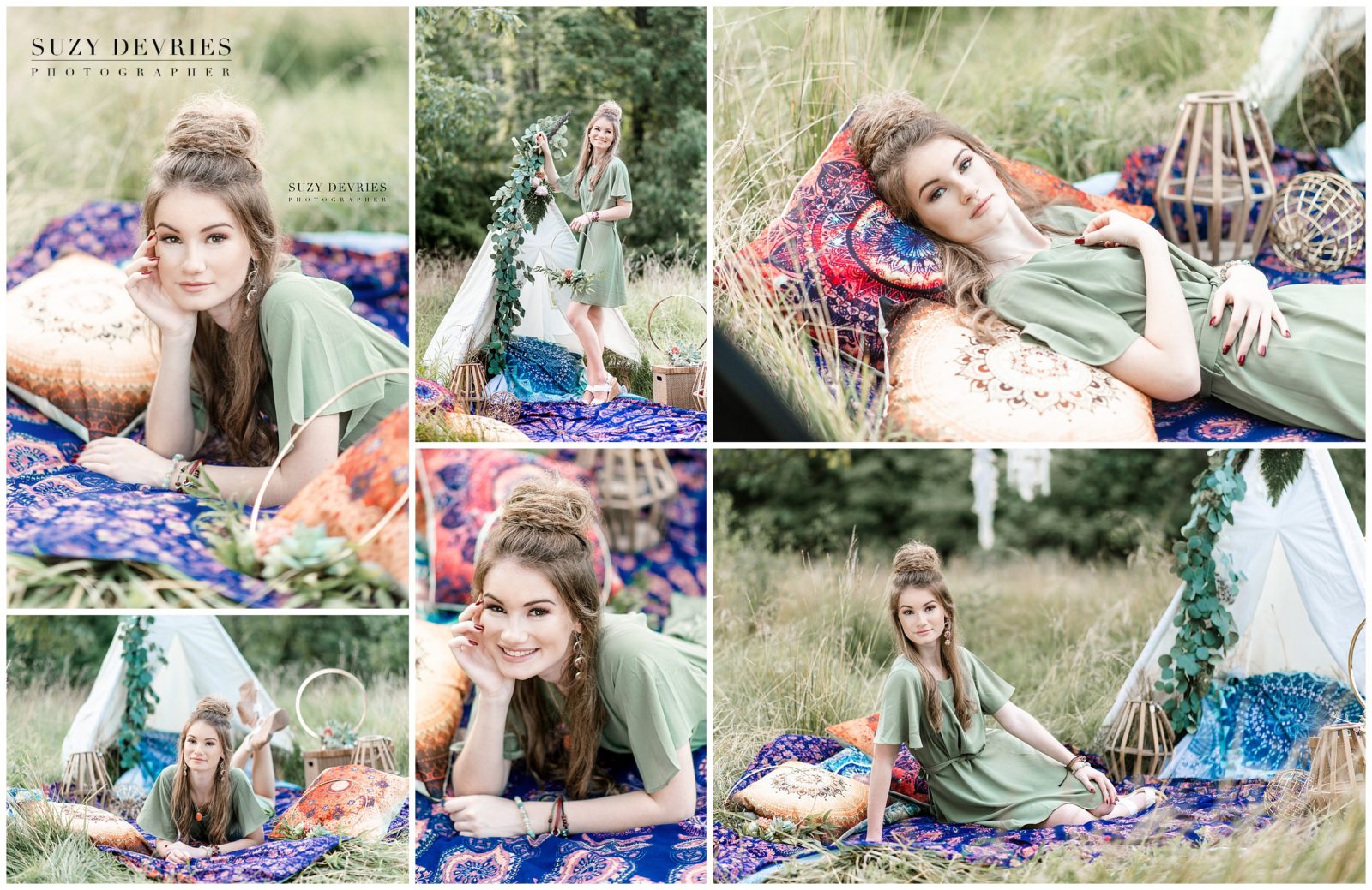 Boho Senior Model Rep Team Photoshoot » suzydevriesphotography.com