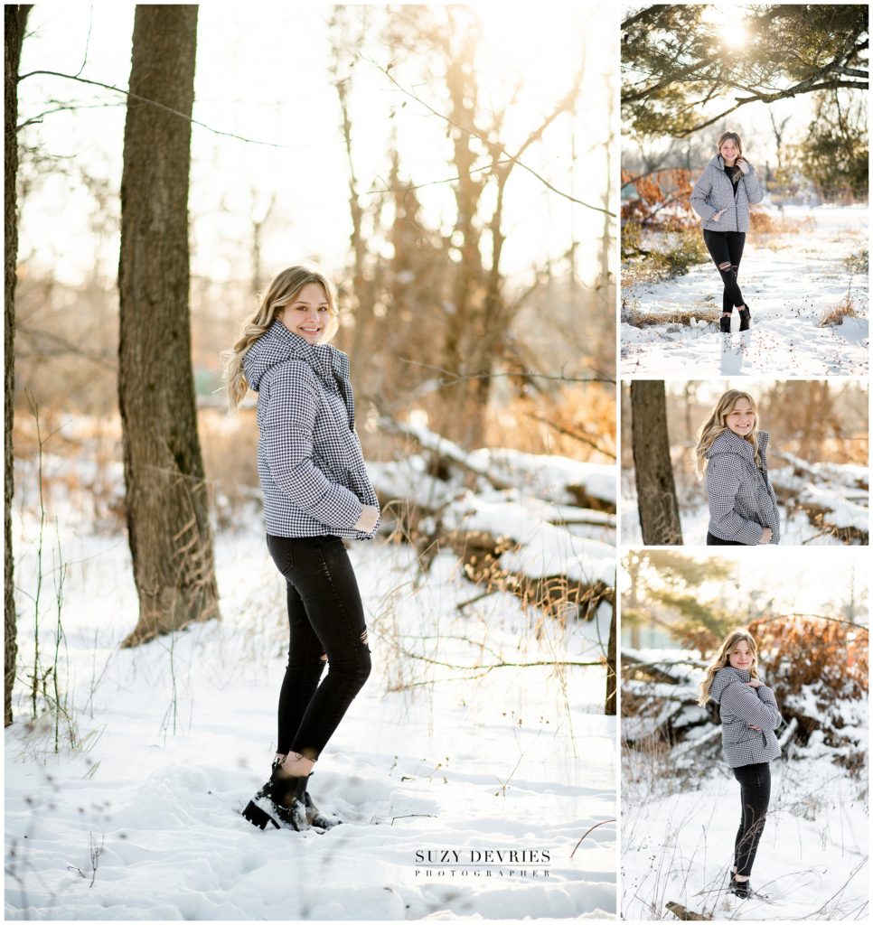 Snow Senior Photography | Edwardsville IL » suzydevriesphotography.com